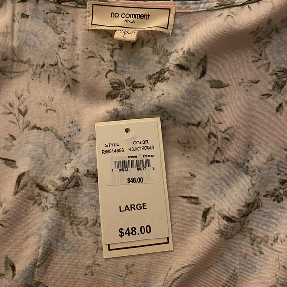 Dresses | Cottagecore Light Pink Blue Floral Wrap Dress | Poshmark